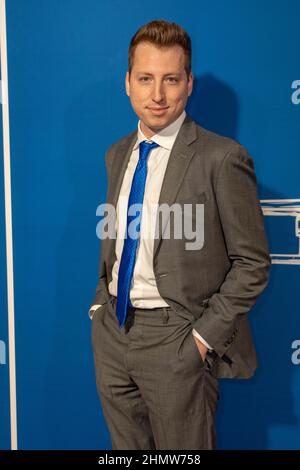 Shawn McCreesh attends at the opening night of "The Music Man" on ...