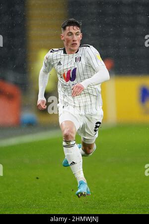 Fulham’s Harry Wilson in action during the Premier League match at ...