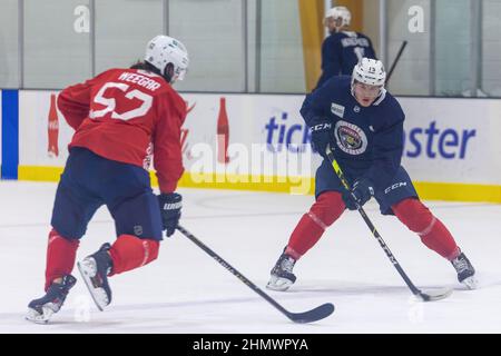 Florida Panthers' Anton Lundell (15) celebrates with the bench after ...