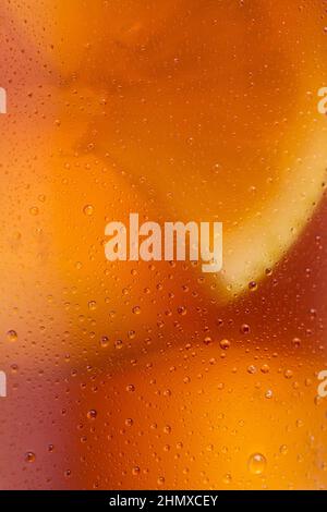 cold cola with dew drops and ice Stock Photo - Alamy
