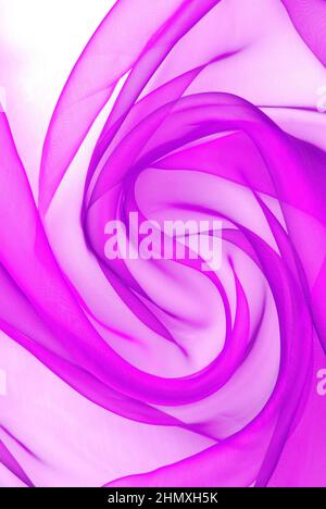 purple organza fabric wavy texture Stock Photo - Alamy