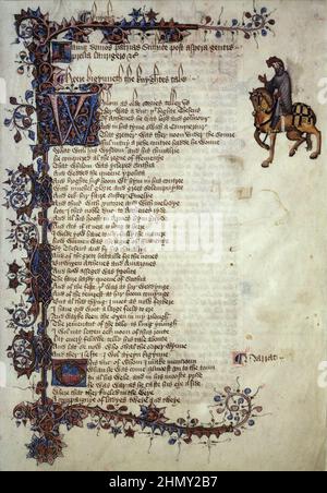 Chaucer, The Canterbury Tales -- The Knight's Tale Stock Photo - Alamy