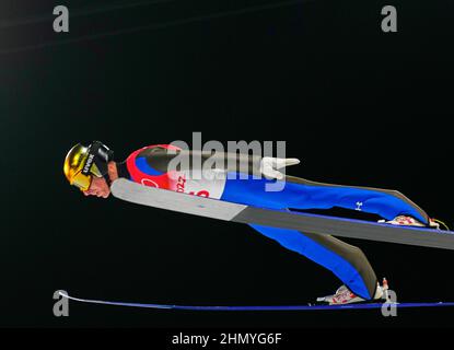 Timi Zajc from Slovenia during Ski Jumping at the Beijing 2022 Winter ...