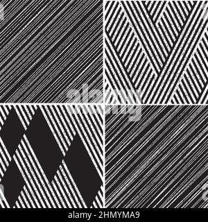 4 different vector patterns in the same package(eps). One pattern is ...