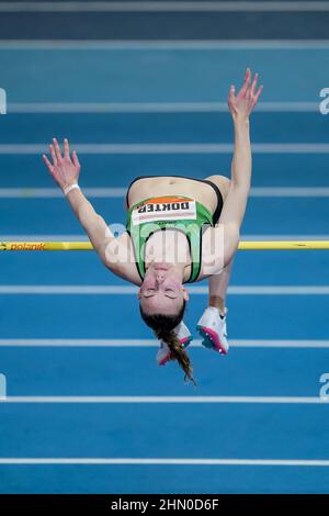 APELDOORN, NETHERLANDS - FEBRUARY 13: Sofie Dokter of Groningen ...