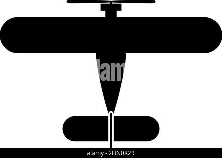 Small plane icon, simple style Stock Vector Image & Art - Alamy