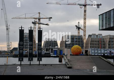 Copenhagen/Denmark./13 February 2022/. Newly design and architecture ...