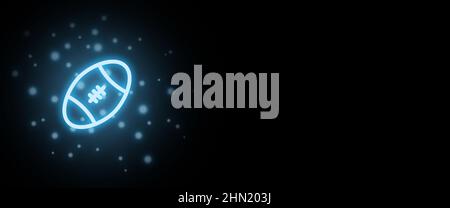 The concept of virtual sports games in the form of a hologram soccer ...