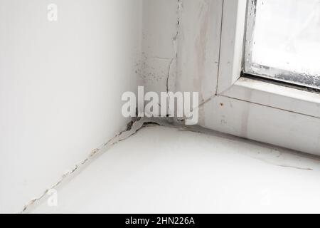 Poor quality windows. Due to poor ventilation, poor-quality ...