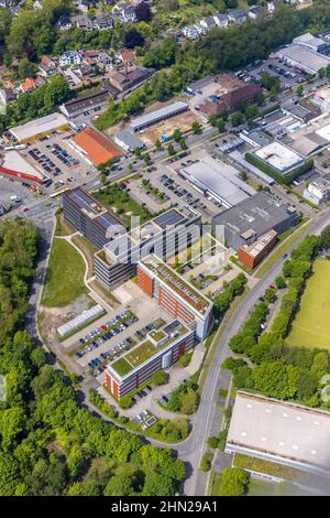 Aerial photograph, ALDI International Services GmbH company campus, RWW ...