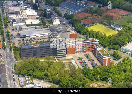 Aerial photograph, ALDI International Services GmbH company campus, RWW ...