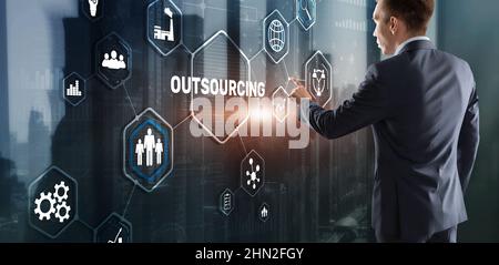 Outsourcing Business Human Resources Internet Finance Technology ...