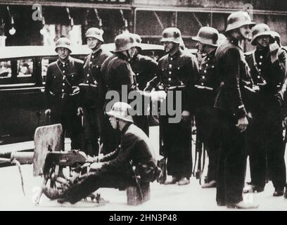 The Nazi putsch in Vienna (July Putsch) and the assassination of ...