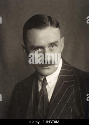 Vintage photo of Thomas Mann. Paul Thomas Mann (1875–1955) was a German ...