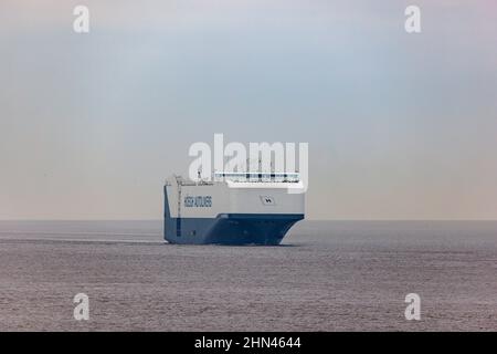 RoRo Hoegh Trotter heading for Royal Portbury docks Stock Photo - Alamy