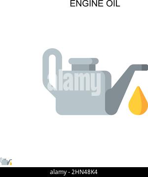 Engine oil Vector Icon Design Illustration Stock Vector Image & Art - Alamy