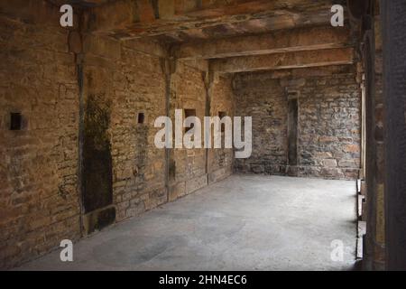 Interior view Chopra Gate at Raisen Fort, Fort was built-in 11th ...