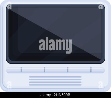 Intercom camera icon cartoon vector. Video door. Phone system. Intercom ...