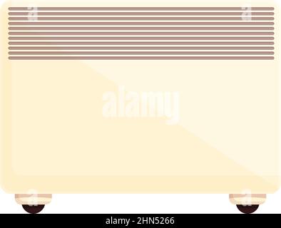 Small convector icon cartoon vector. Home panel. Central energy. Small ...