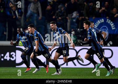 Ruslan Malinovskyi of Atalanta BC celebrates after scoring first goal ...