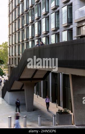 View over Waterloo Station. 8-13 Casson Square, London, United Kingdom ...