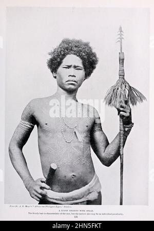 A LUZON NEGRITO WITH SPEAR Stock Photo - Alamy