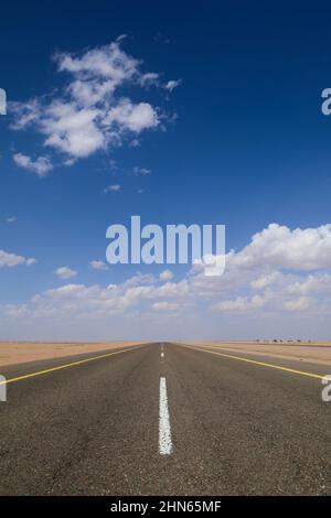 Picture of a desert road, travel concept Stock Photo - Alamy