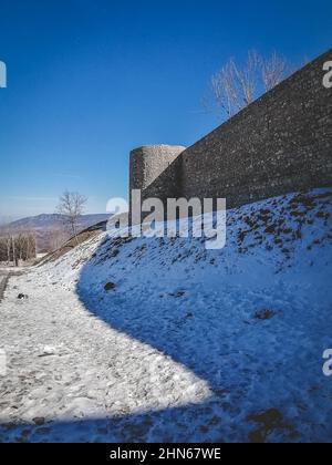 An aerial view of castle Shusha Stock Photo - Alamy