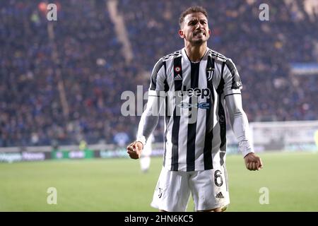 Danilo of FC Juventus celebrates after scoring first goal during the ...