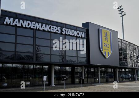 Waalwijk - stadium view during the match between RKC Waalwijk v ...