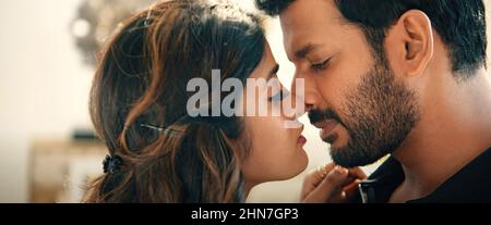 VEERAME VAAGAI SOODUM, from left: Dimple Hayathi, Vishal, 2022 ...