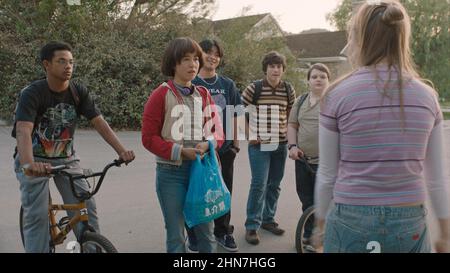 PEN15, from left: Dallas Liu, Anna Konkle, Maya Erskine, 'Anna Ishii ...