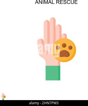 rescue dog icon vector symbol illustration Stock Vector Image & Art - Alamy