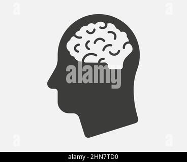 Human brain symbol icon vector illustration graphic design Stock Vector ...