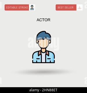 Theater stage. Performing characters show on stage exact vector ...