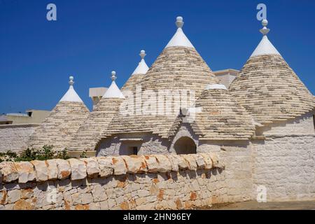 Country landscape in June between Polignano a Mare and Alberobello ...