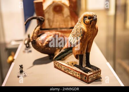 Turin. Italy. Egyptian statue of Aanen, second priest of Amon. New ...