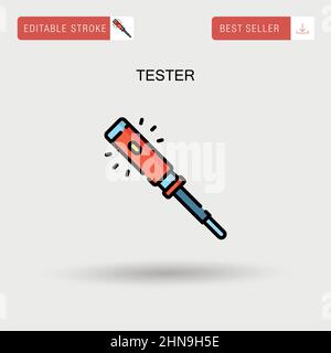 Electric tester icon Stock Vector Image & Art - Alamy