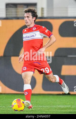 La Spezia, Italy. 14th Feb, 2022. Fiorentina's Alvaro Odriozola during ...