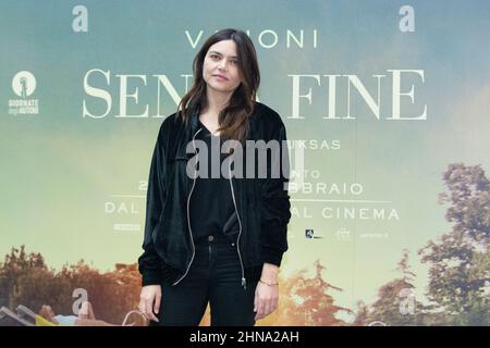 Italian director Elisa Fuksas attends the photocall of the film "Senza ...