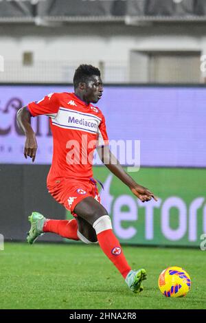 La Spezia, Italy. 14th Feb, 2022. Fiorentina's Jonathan Ikone' during ...