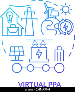 Virtual PPA concept icon Stock Vector Image & Art - Alamy