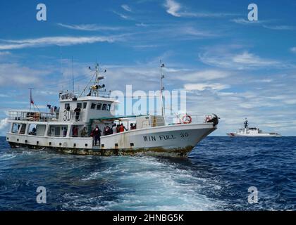 The crew of Coast Guard Cutter Stratton (WMSL 752) visited the ...