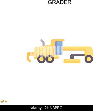 motor grader illustration Stock Vector Image & Art - Alamy