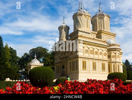 Image of Cathedral of Curtea de Arges outdoor Stock Photo - Alamy