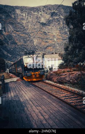 The Flam Railway is one of the most beautiful train journeys in the ...