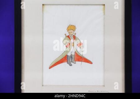 Presentation of the original manuscript of The Little Prince ( Le Petit ...
