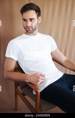cool man laid back Stock Photo - Alamy