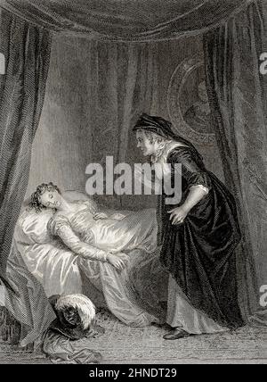 Romeo Juliet Death Scene Stock Photo - Alamy