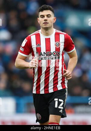John Egan #12 of Sheffield United during the Sky Bet Championship match Sheffield United vs ...